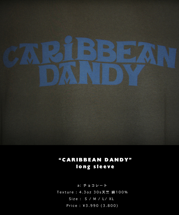 CARIBBEAN DANDY long sleeve:::ZOOT SUNRISE SOUNDS